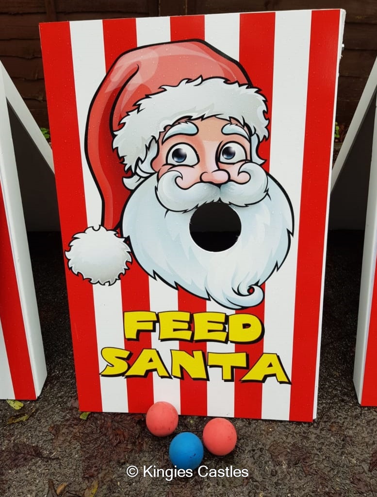 Feed Santa Game - Bouncy Castle Hire in croydon | Kingies Castles